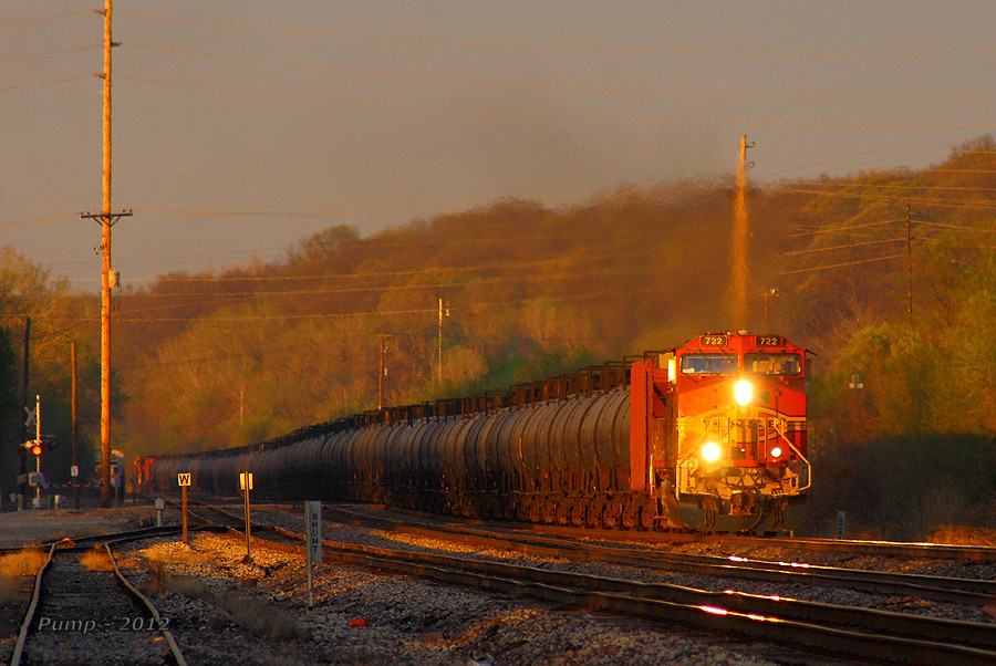 Westbound BNSF Special Unit Train